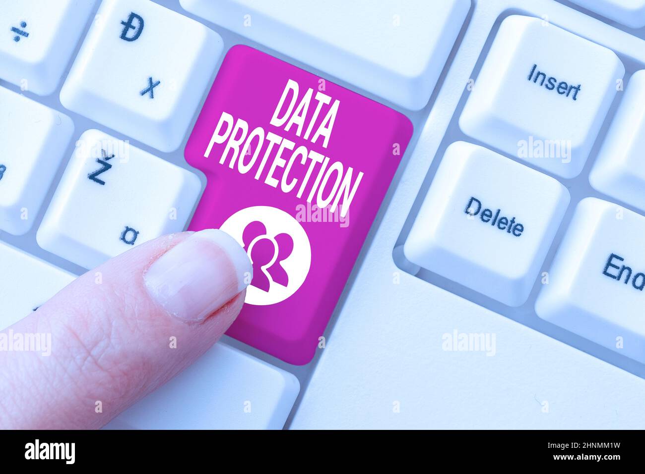 Text sign showing Data Protection, Internet Concept Protect IP ...
