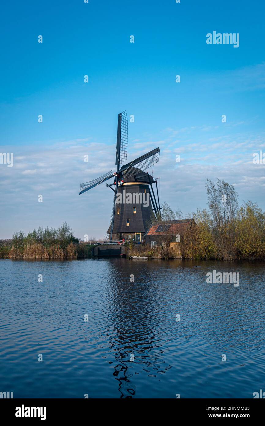Ancient Windmill, Holland Stock Photo - Alamy