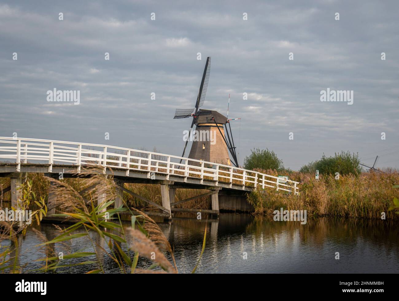 The famous windmill kinderdijk hi-res stock photography and images - Alamy