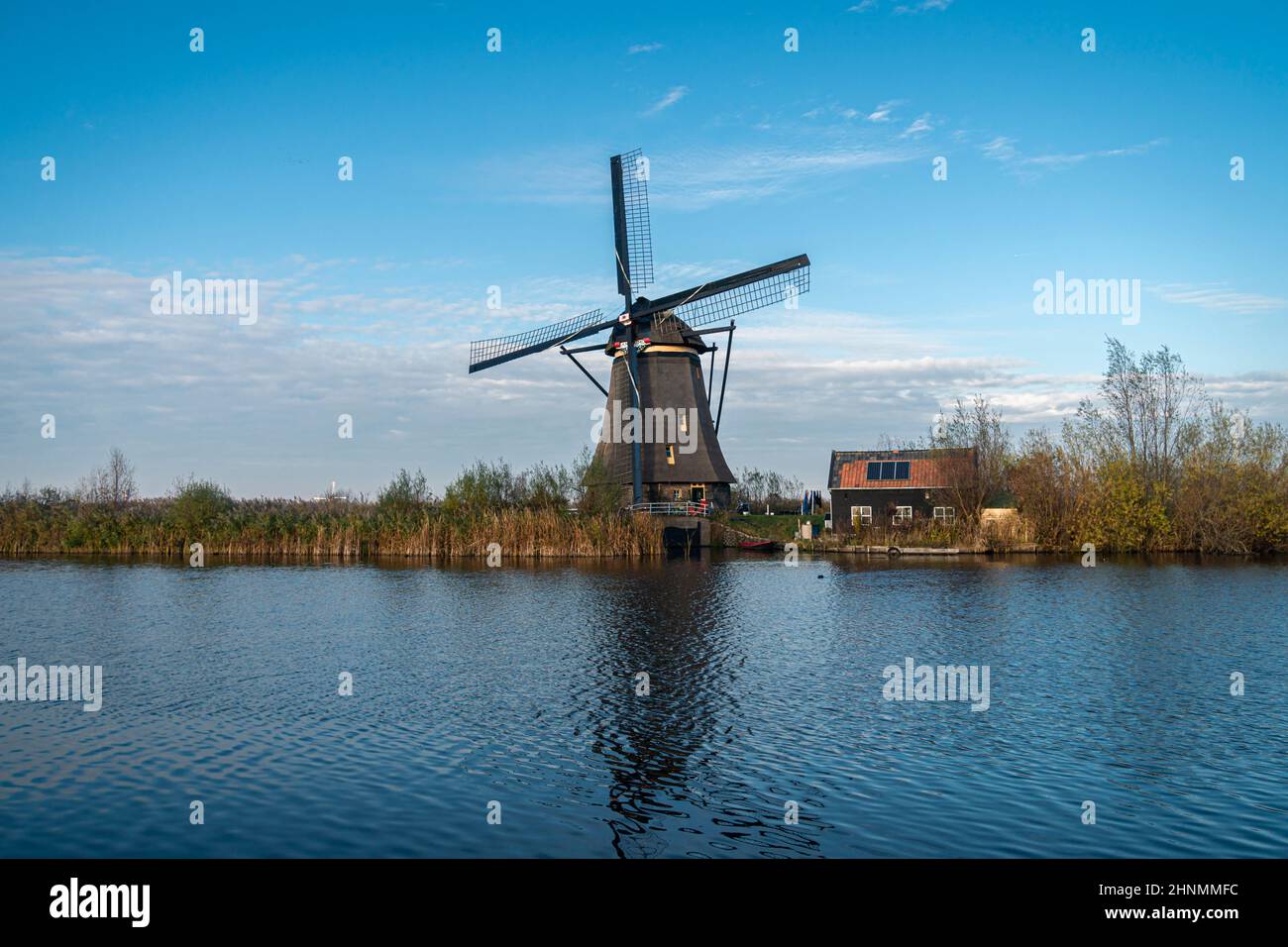 Ancient dutch windmill hi-res stock photography and images - Alamy