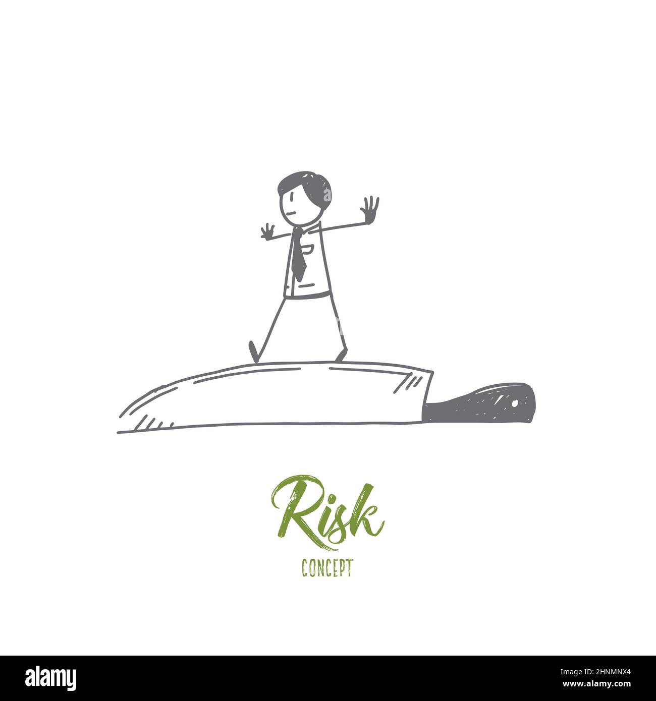 Manage your risk Cut Out Stock Images & Pictures - Alamy