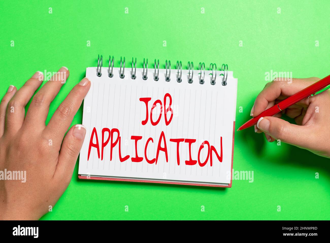 Inspiration showing sign Job Application, Business concept The standard ...