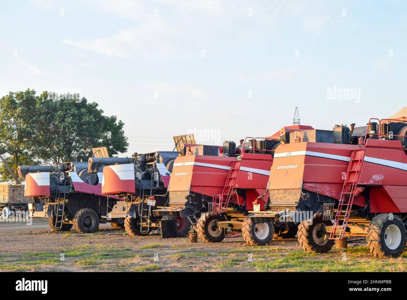 Soviet agricultural tractor hi-res stock photography and images - Alamy