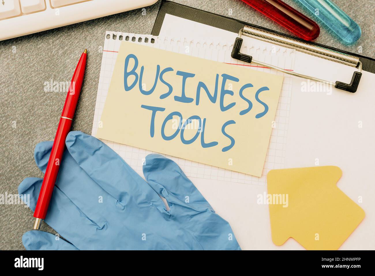 Conceptual caption Business Tools, Business overview Marketing ...