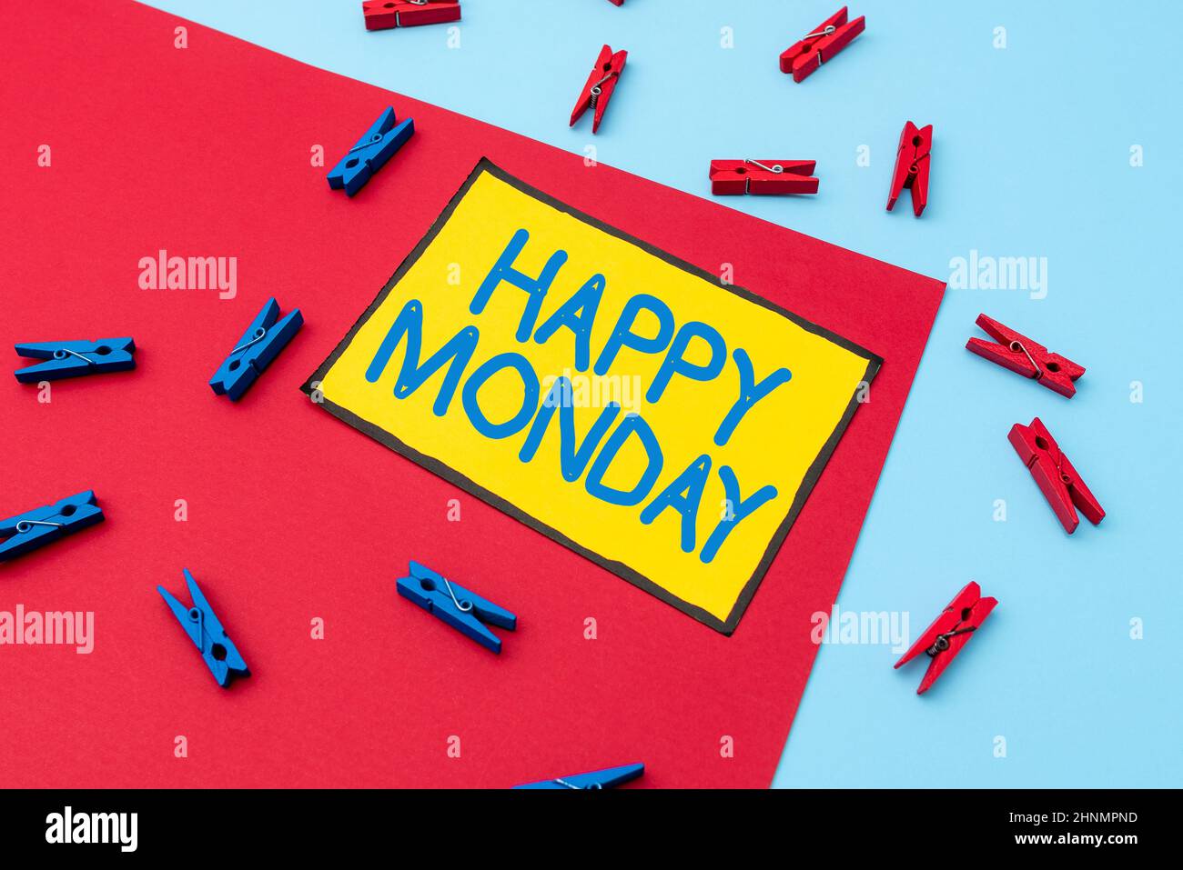 Text caption presenting Happy Monday, Business approach telling that ...