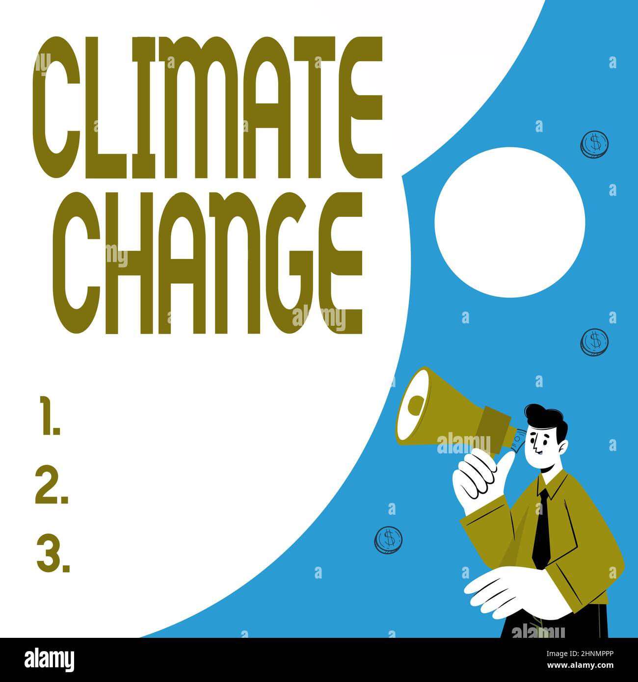 Conceptual caption Climate Change, Concept meaning Increase in global ...