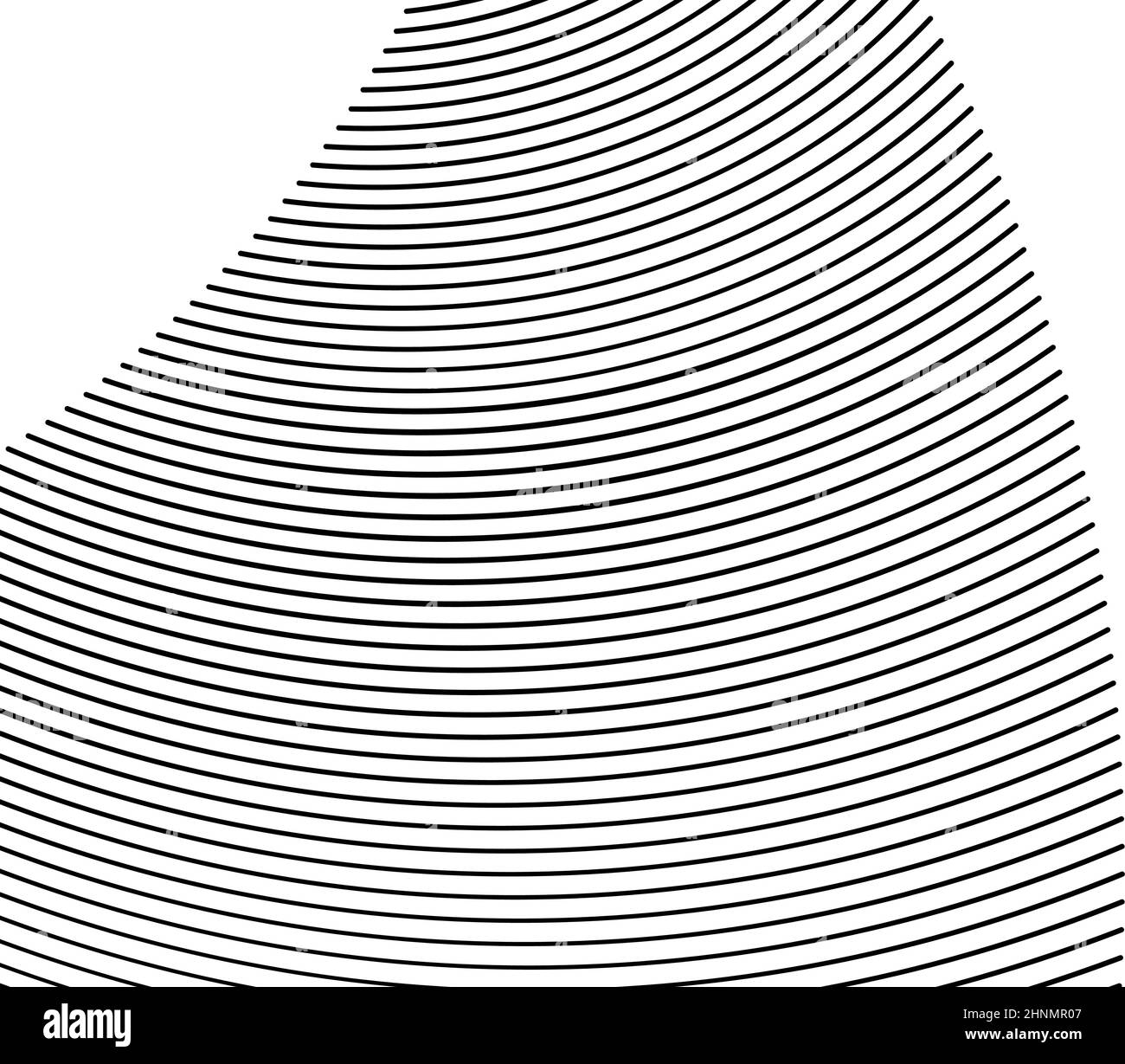 Wavy, waving curvy parallel lines. Undulate, squiggle stripes ...