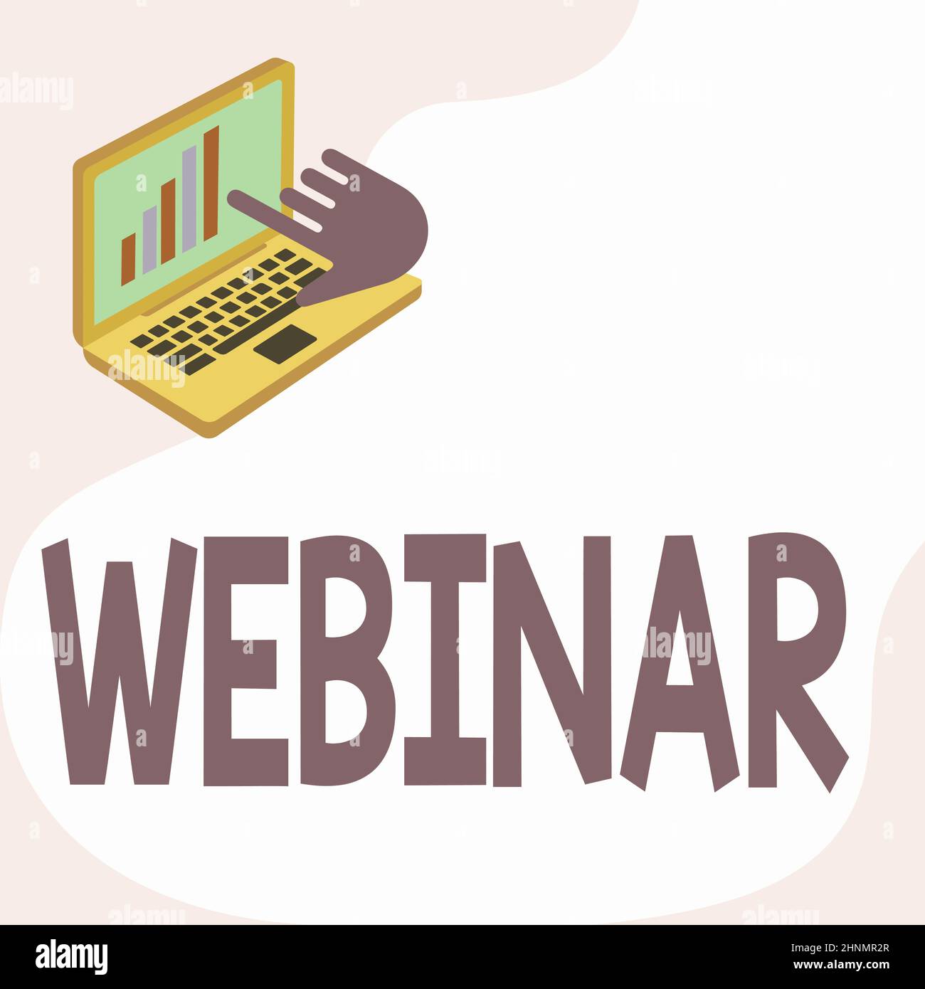 Handwriting text Webinar, Word Written on seminar or other presentation ...
