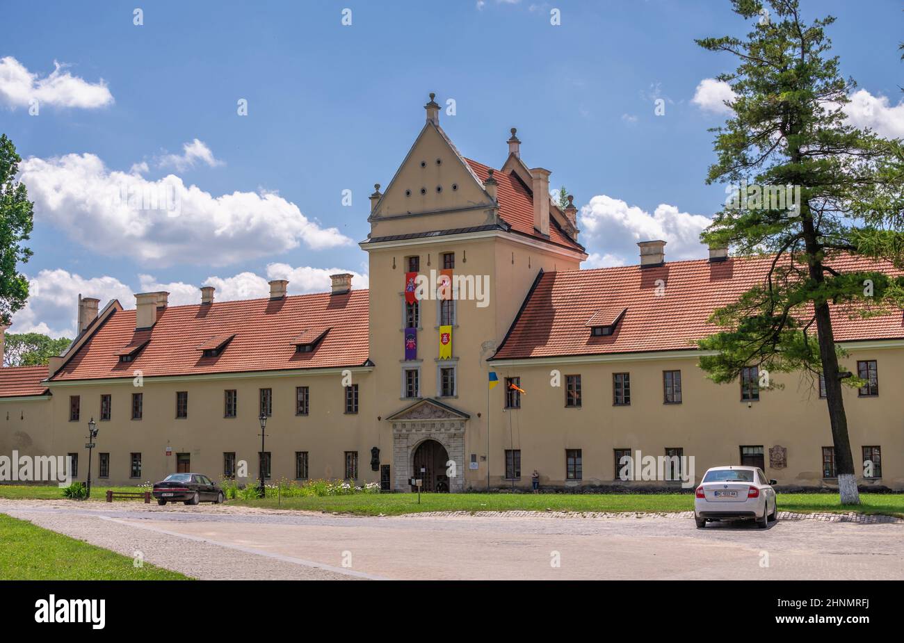 Zhovkva Castle in Lviv region of Ukraine Stock Photo - Alamy