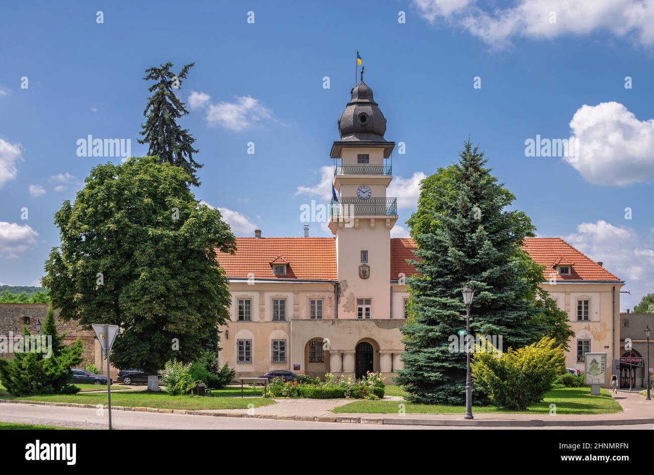 Zhovkva Castle in Lviv region of Ukraine Stock Photo - Alamy