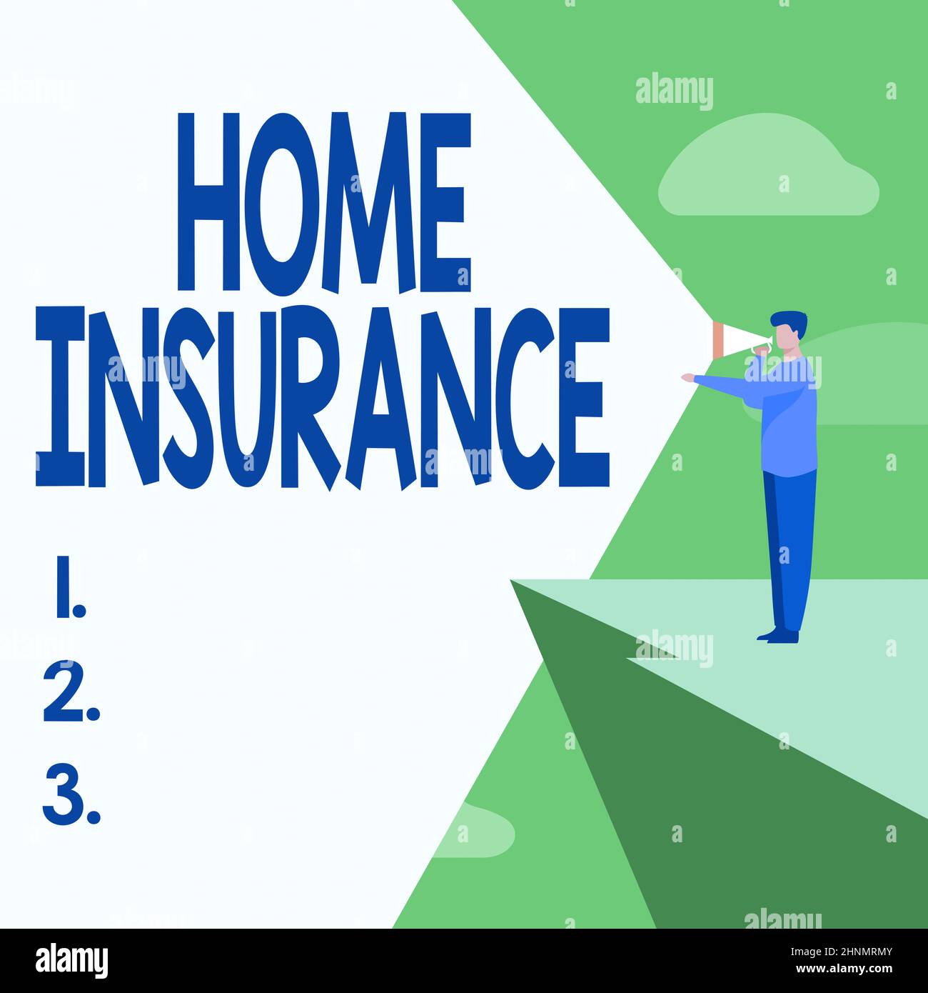 Sign displaying Home Insurance, Conceptual photo Covers looses and ...