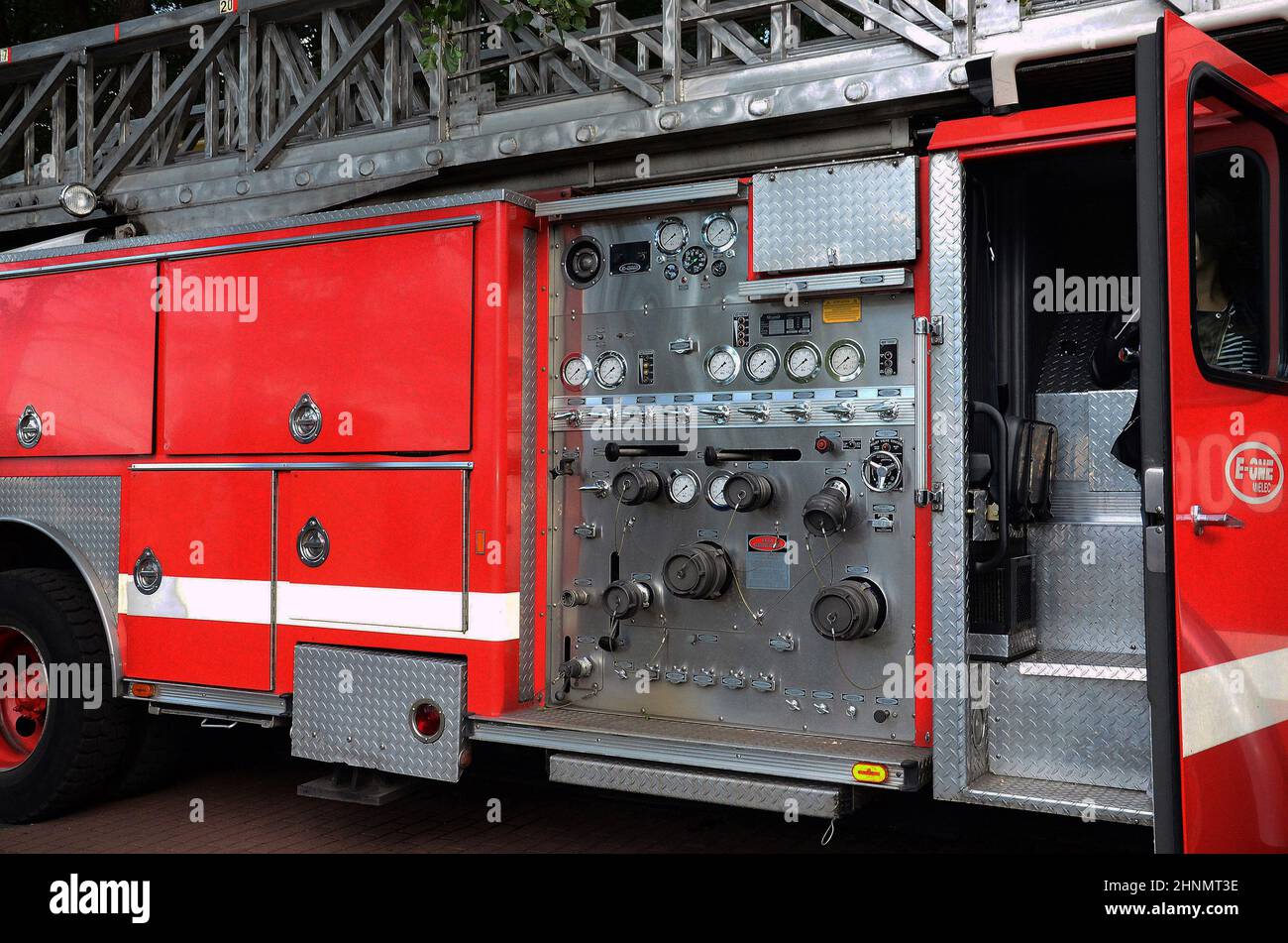 Fire brigade vehicle in hi-res stock photography and images - Alamy