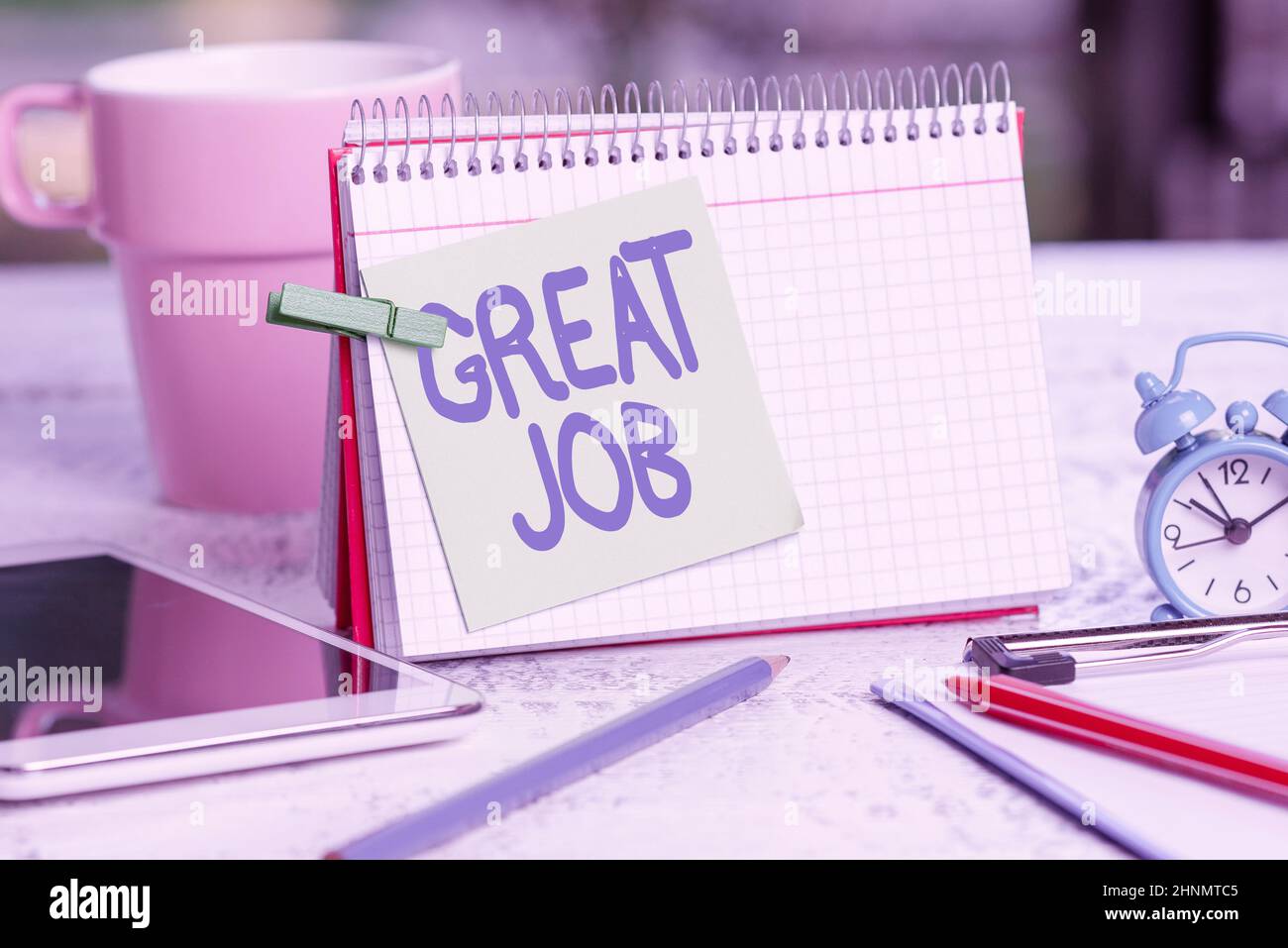 Sign displaying Great Job, Conceptual photo used praising someone for ...