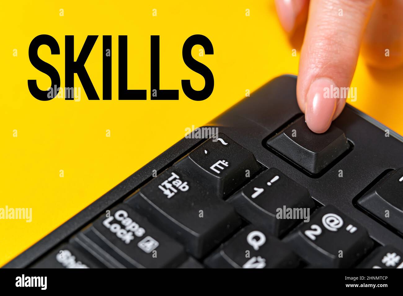 Hand writing sign Skills, Internet Concept ability do something very ...