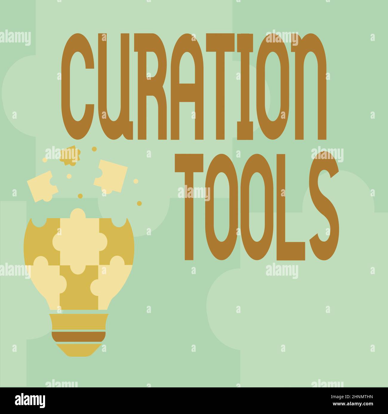 Inspiration showing sign Curation Tools, Word Written on Software used ...