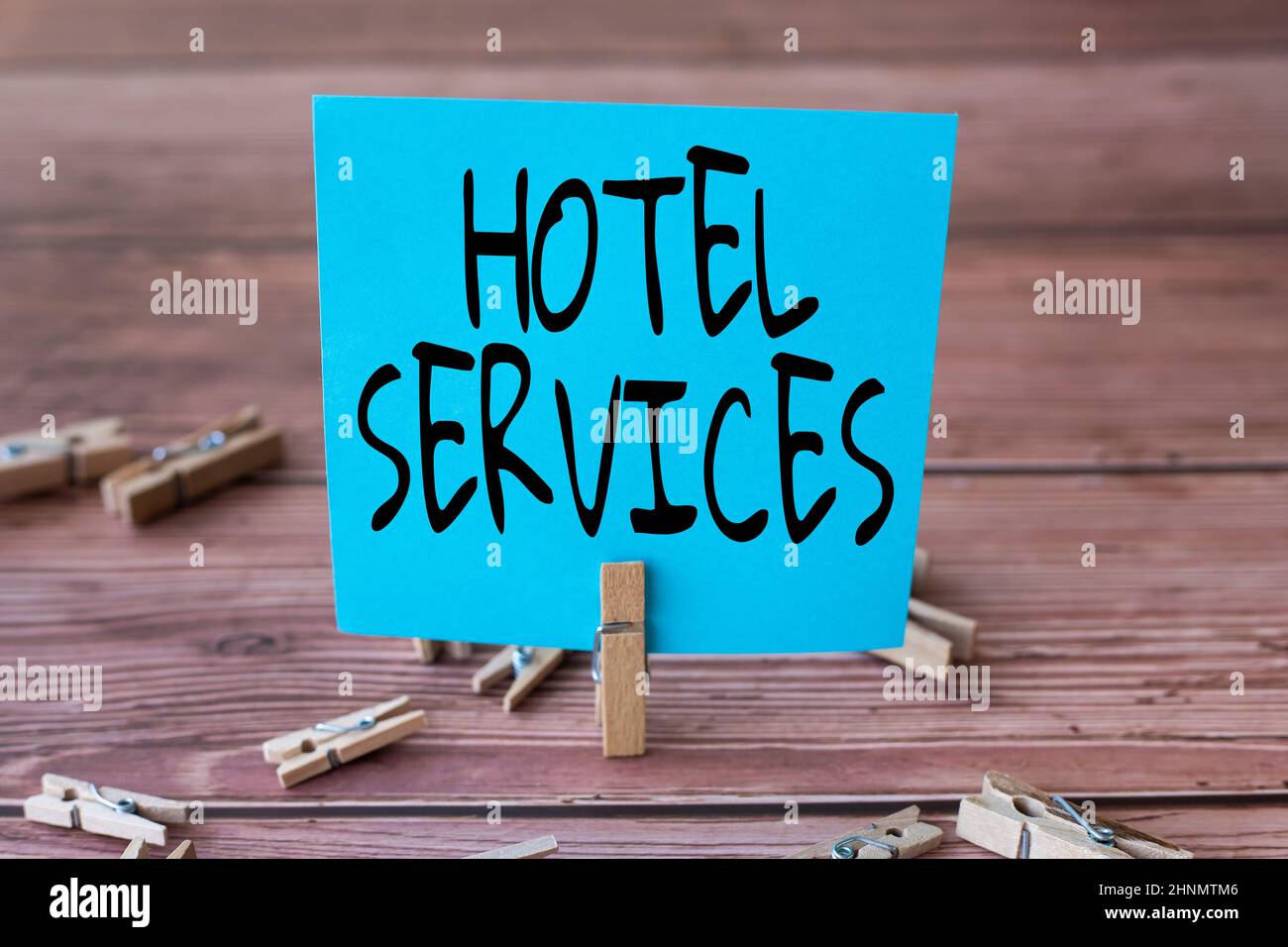 Inspiration showing sign Hotel Services, Business concept Facilities ...