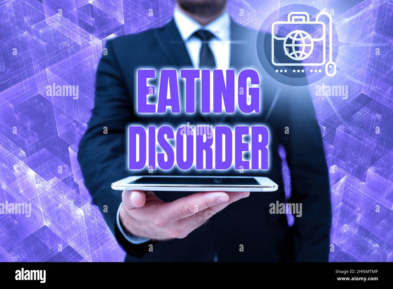 Hand writing sign Eating Disorder, Conceptual photo illnesses that are ...