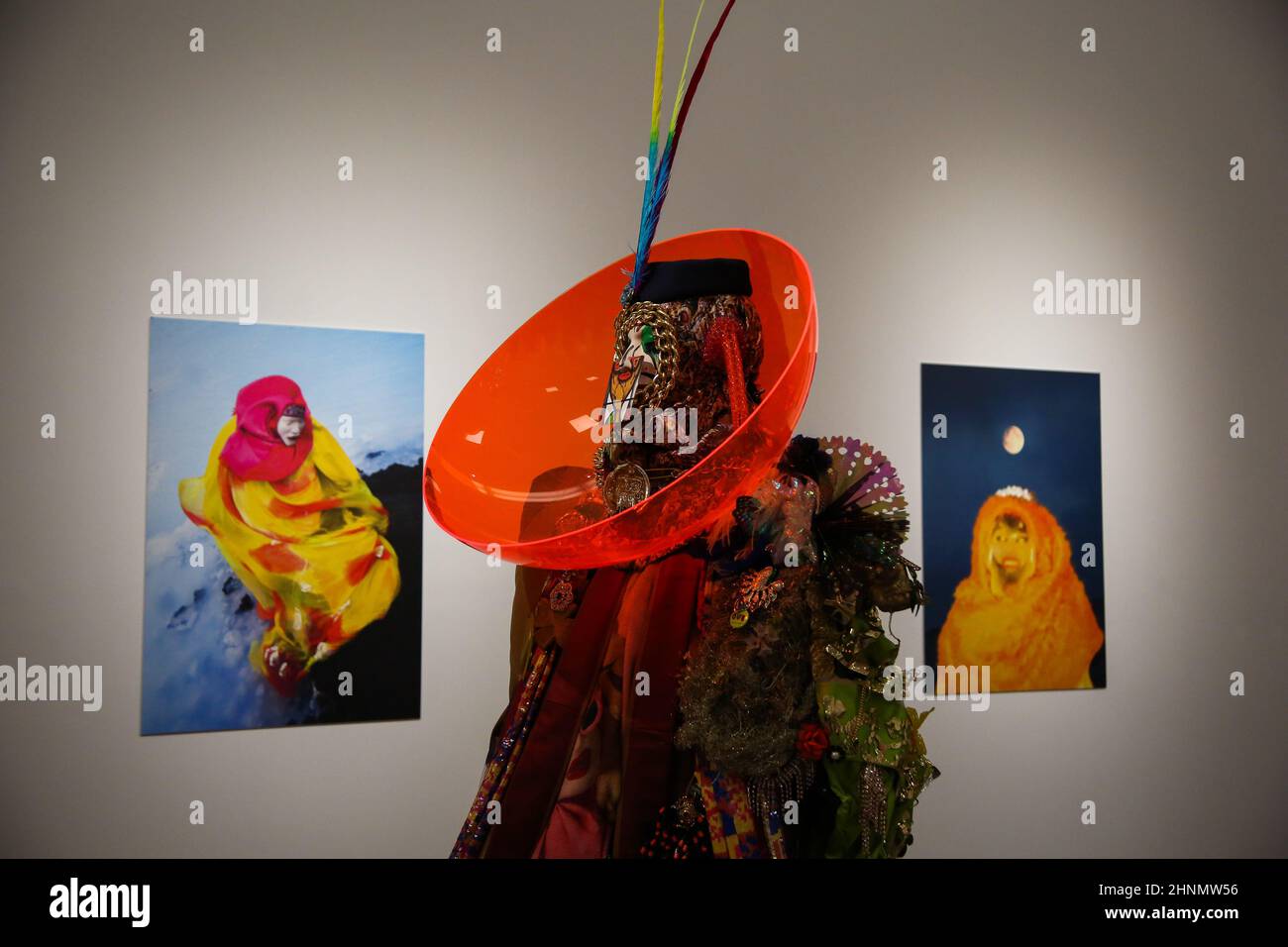 A collection of Daniel Lismore's sculpture at his Be Yourself, Everyone ...