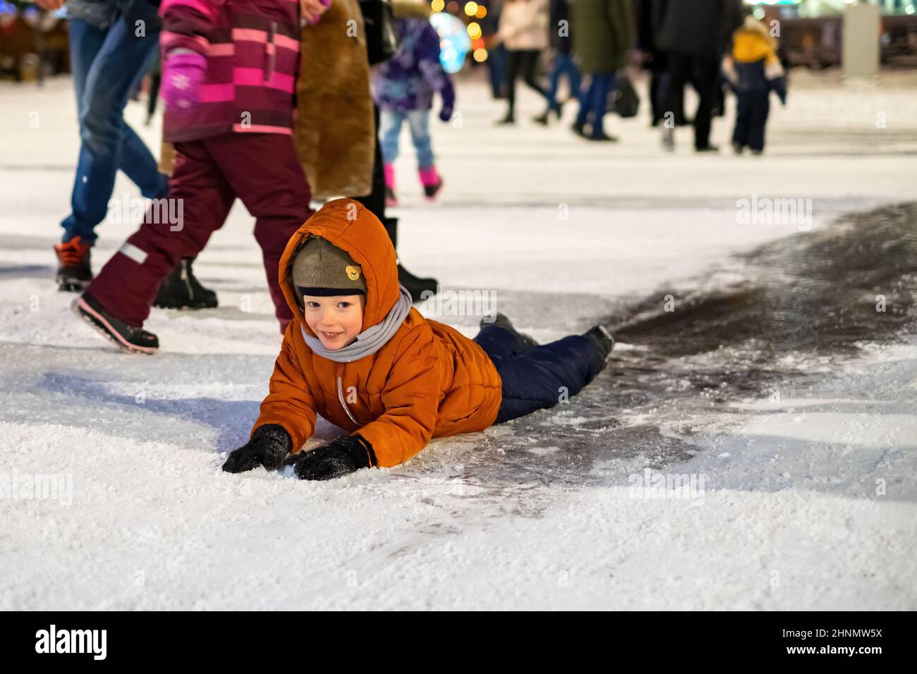 Boy fell down hi-res stock photography and images - Alamy