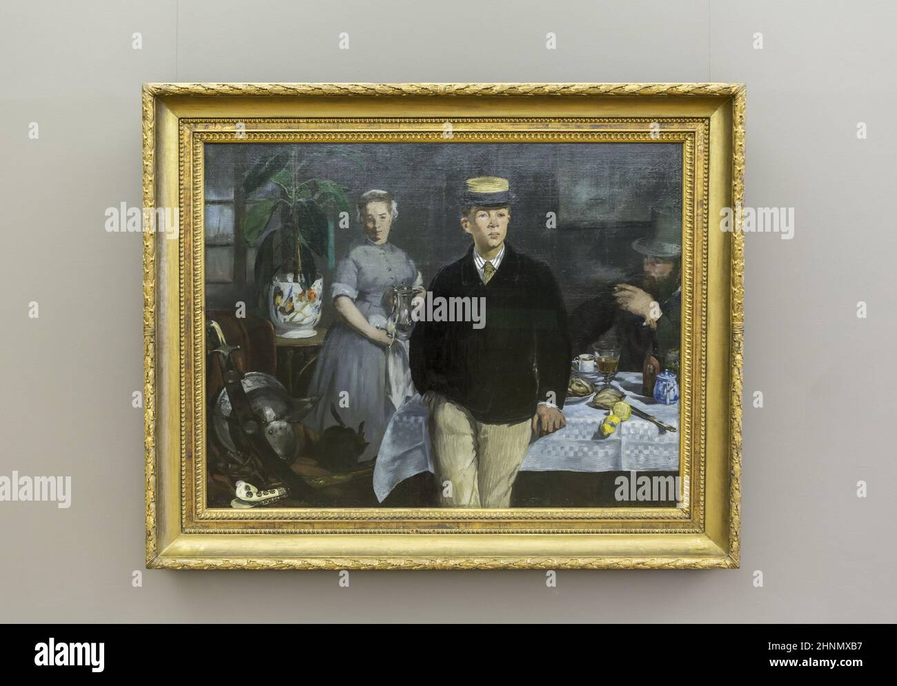 Manet luncheon in the studio hi-res stock photography and images - Alamy