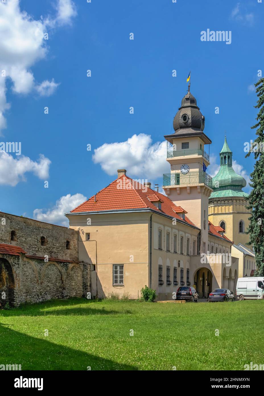 Zhovkva Castle in Lviv region of Ukraine Stock Photo - Alamy