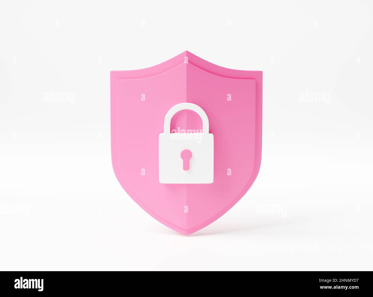 Protection padlock abstract shield security with lock data symbol icon ...