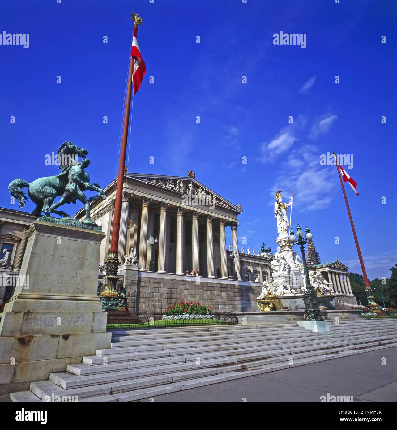 Vienna parliament building hi-res stock photography and images - Alamy