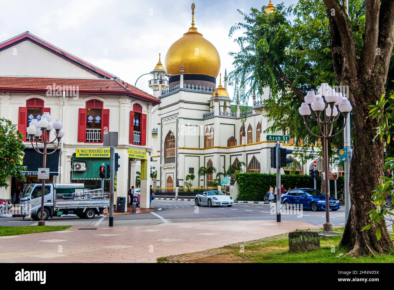 Masjid Sultan Mosque Arab Street, Singapore Stock Photo - Alamy