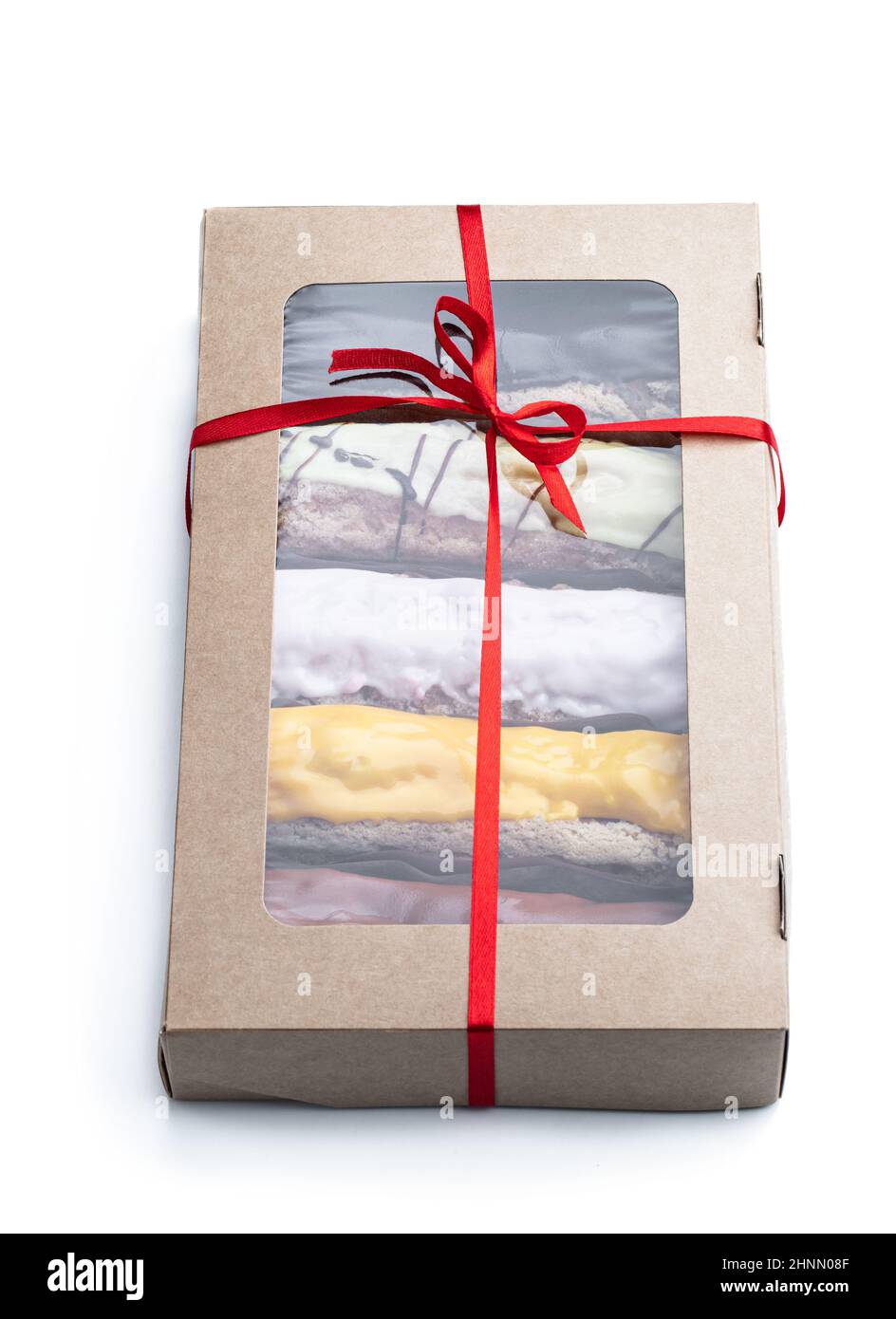 Eclair box hi-res stock photography and images - Alamy