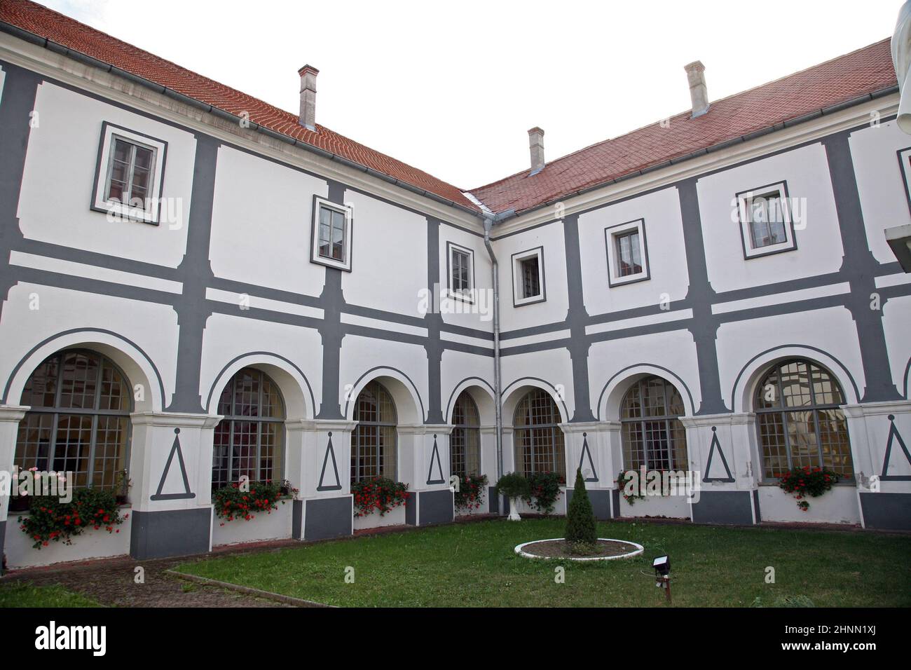 Franciscan monastery in Cernik, Croatia Stock Photo - Alamy