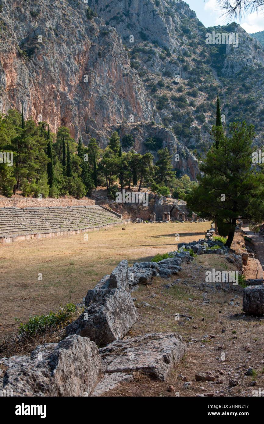 Ancient theater of delphi hi-res stock photography and images - Alamy
