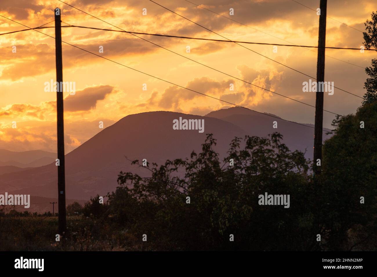 cliffs of Meteora from a distance, Greece Stock Photo - Alamy