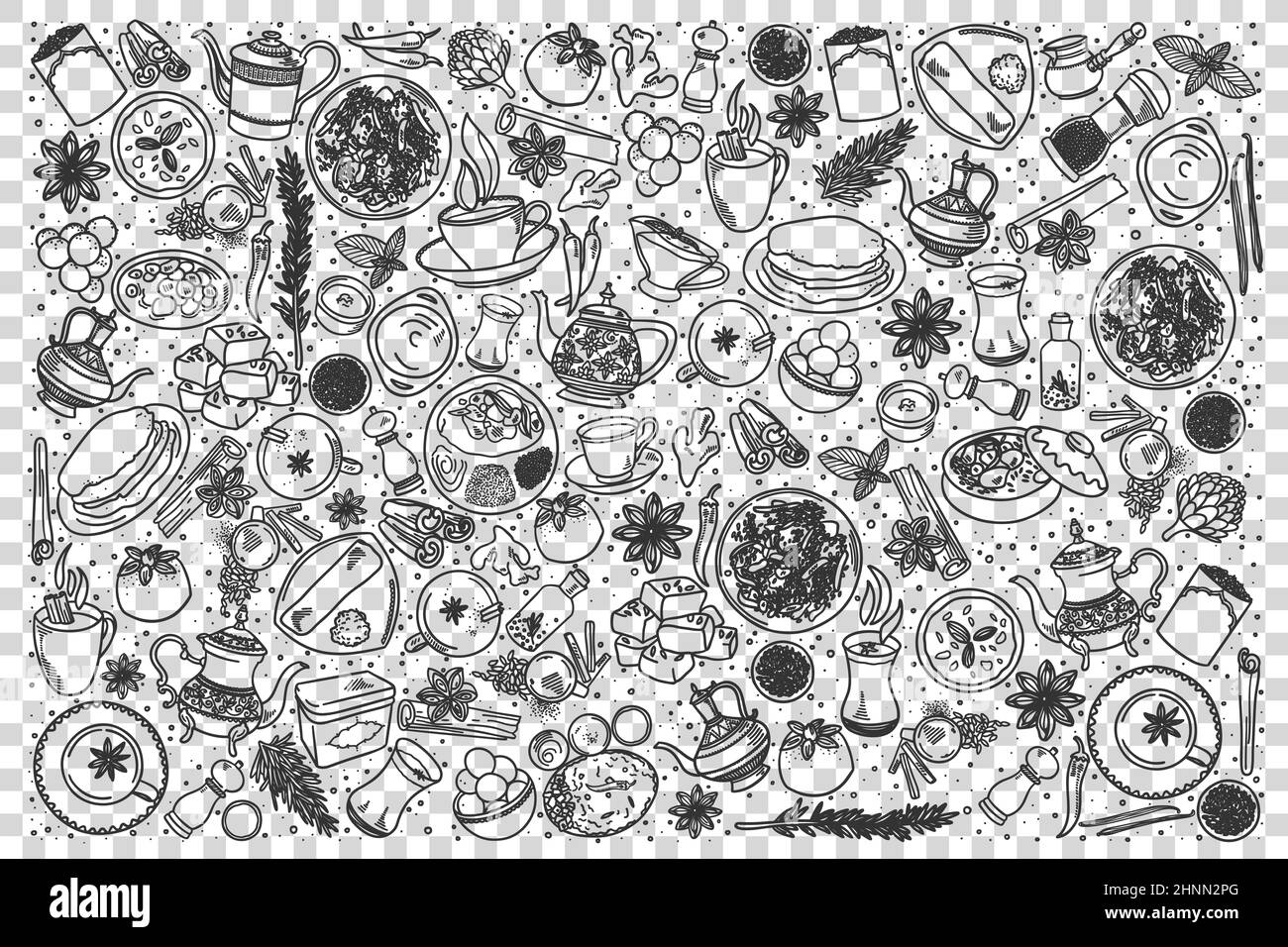 Palak paneer vector Black and White Stock Photos & Images - Alamy