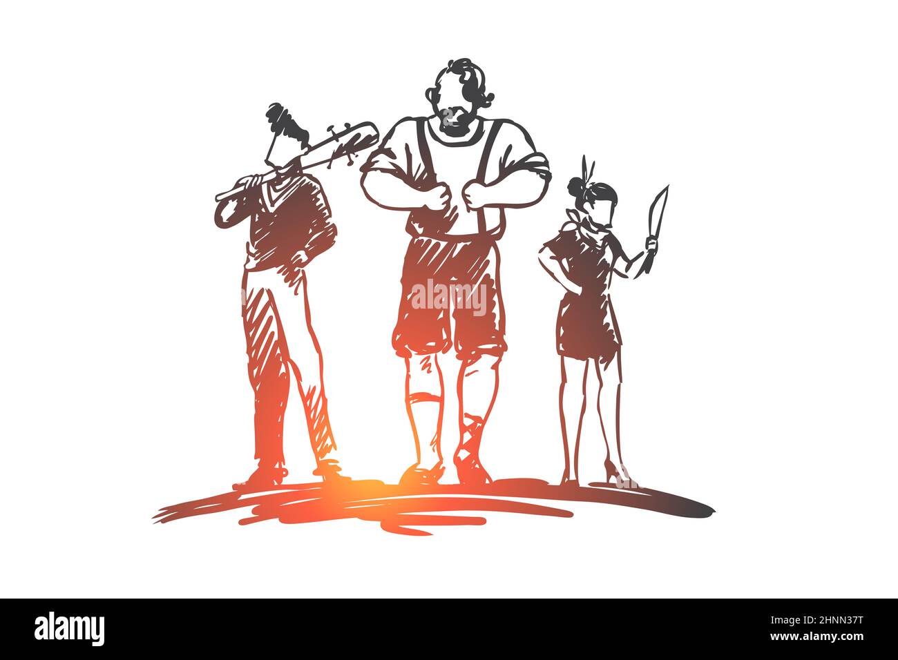 Bandits gang hi-res stock photography and images - Alamy