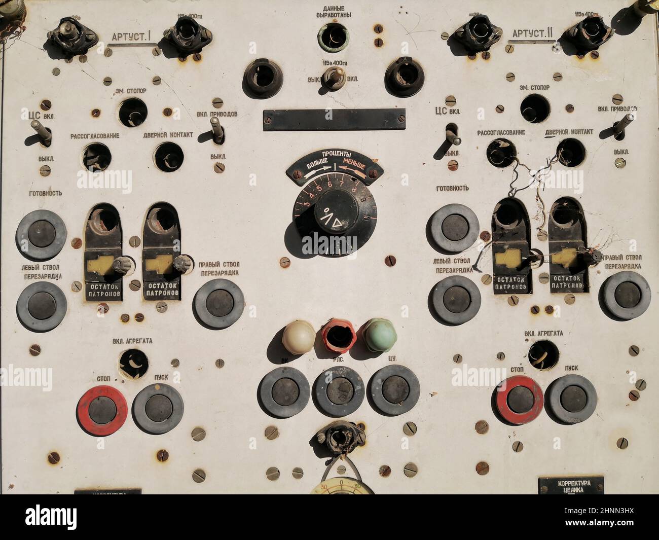 Vintage switch old control panel hi-res stock photography and images ...