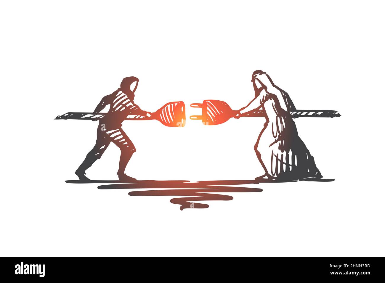 Connection, partnership, synergy, together, collaboration concept. Hand ...