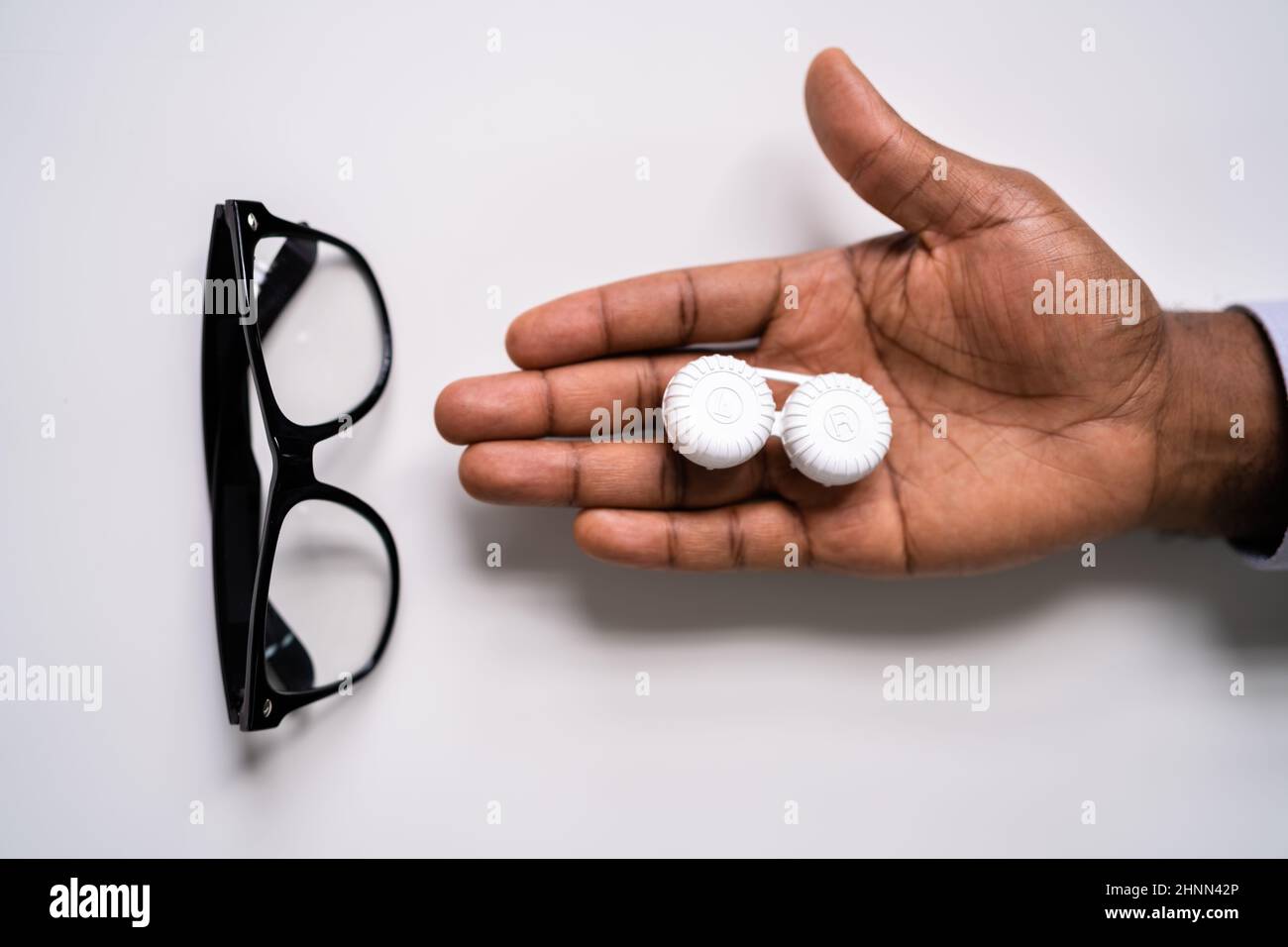 Eye Care And Optical Vision. Medicine Health Solution Stock Photo - Alamy