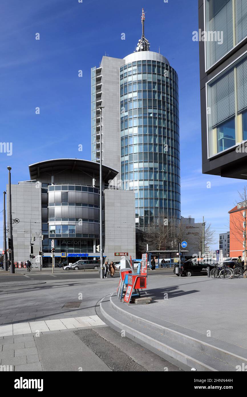Central Munich Tower Stock Photo - Alamy