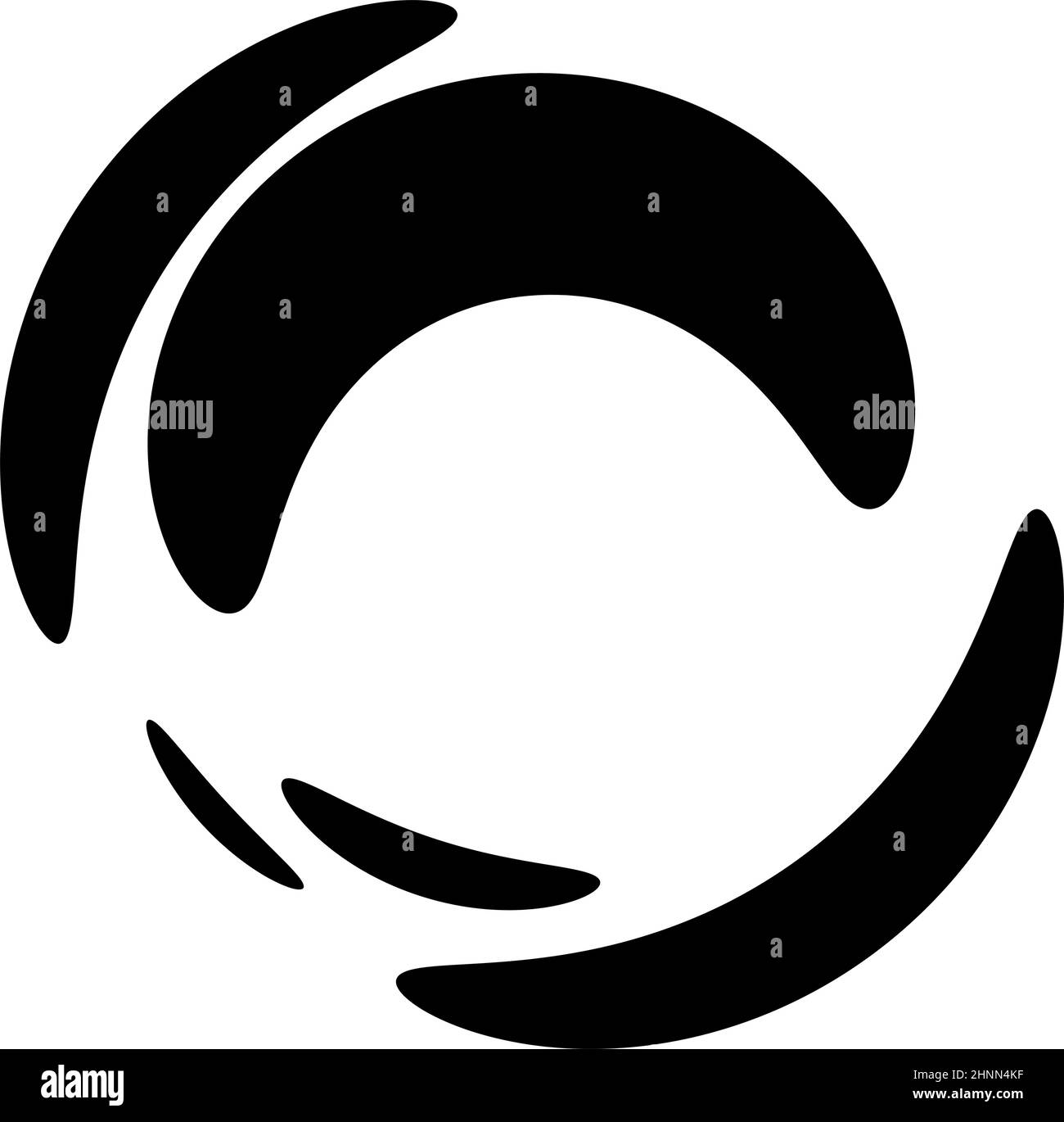 Abstract circular, radiating design element vector - stock vector ...