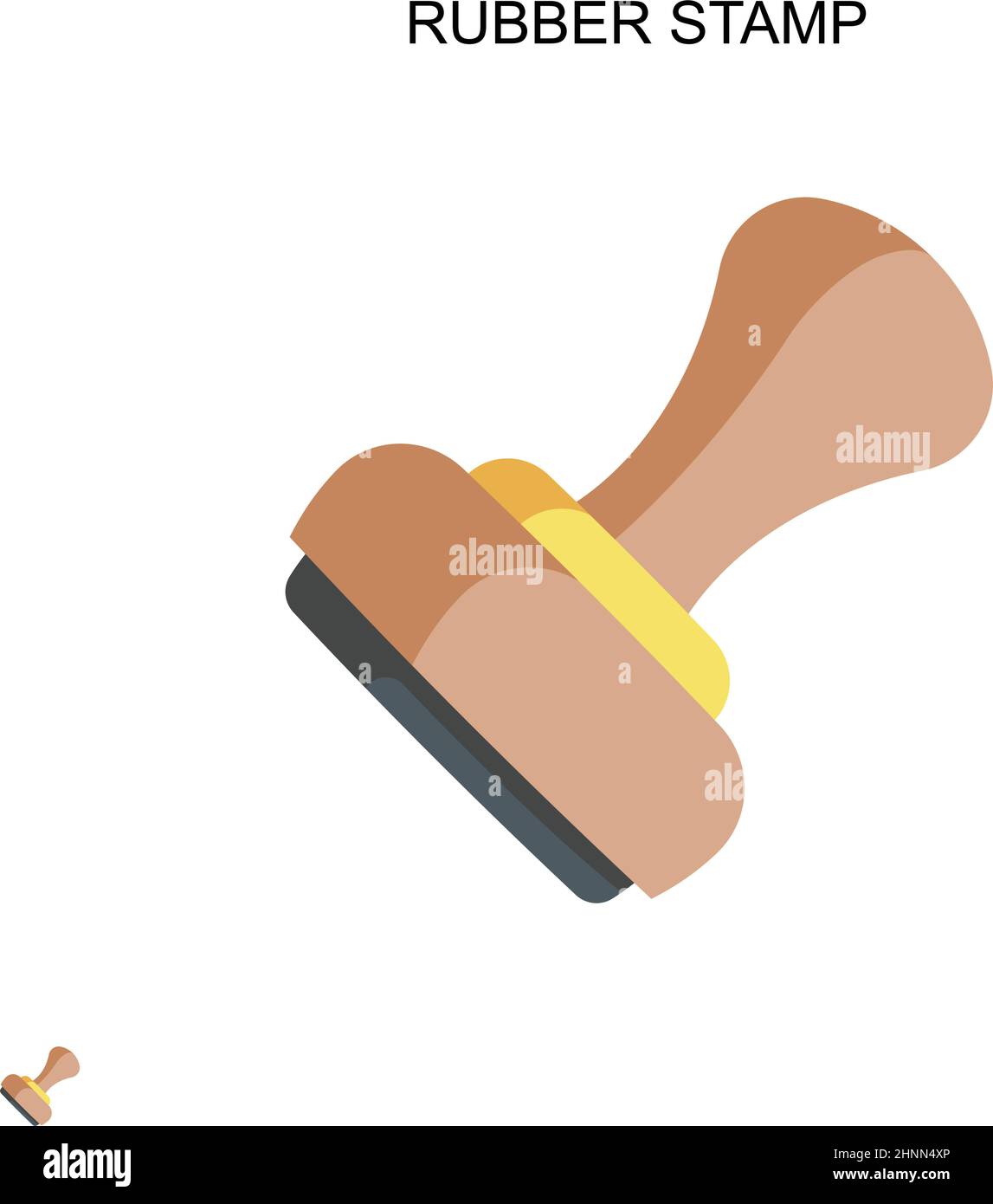 Empty rubber stamp Stock Vector Images - Alamy