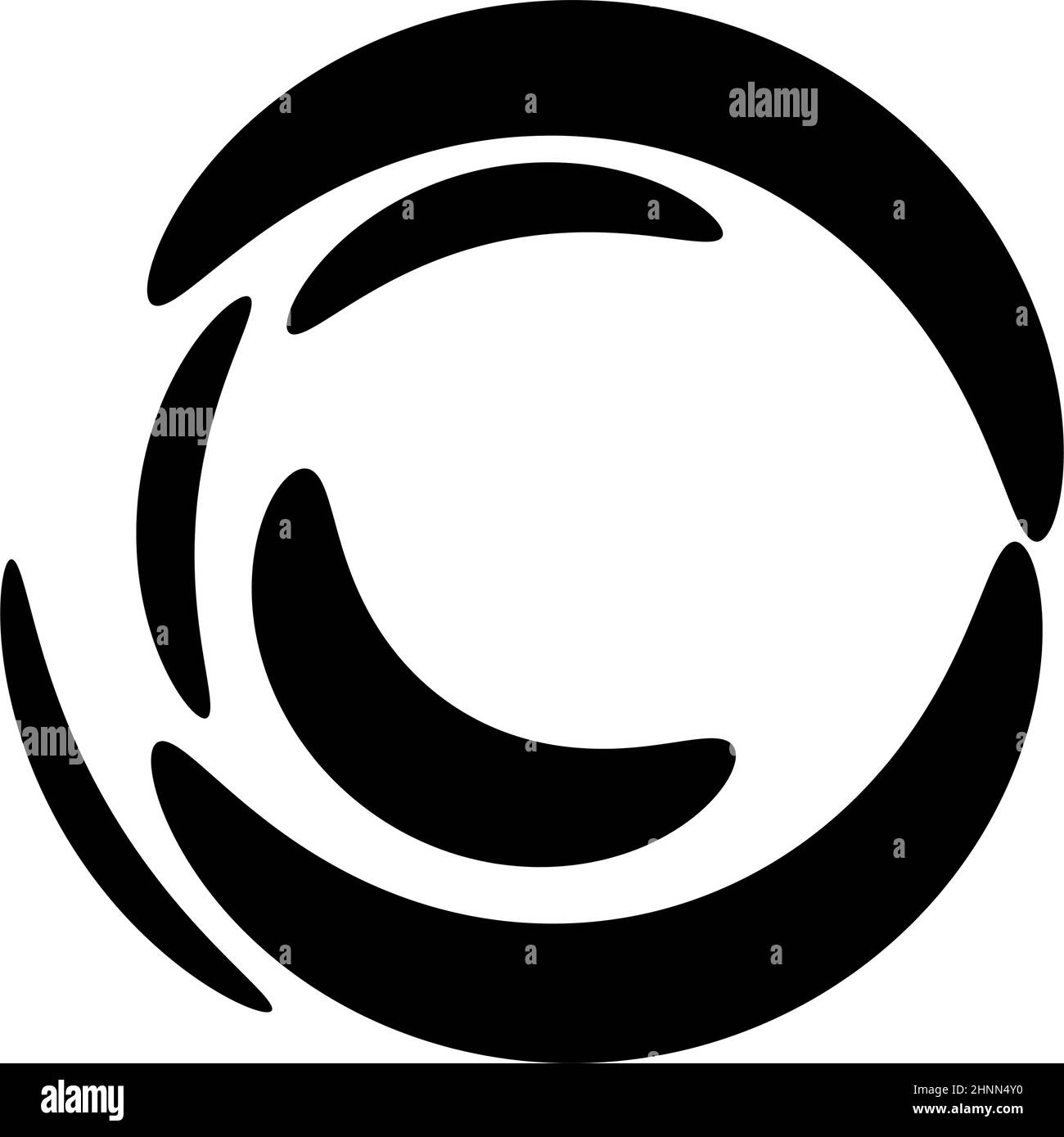 Abstract circular, radiating design element vector - stock vector ...