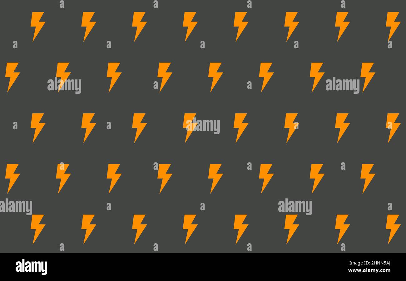 Lightning icon with gray background, 3D rendering Stock Photo - Alamy