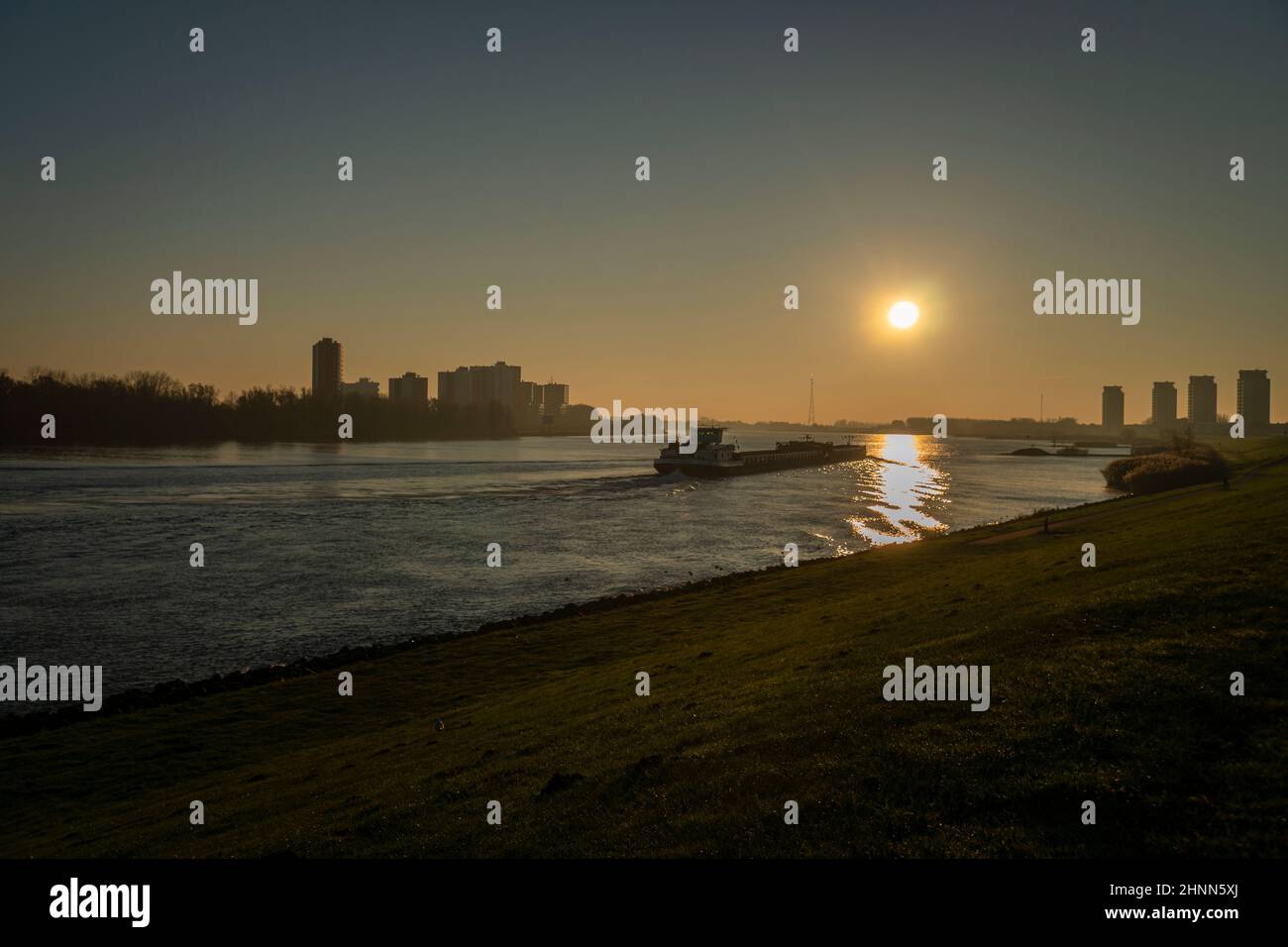 Sunrise at Rotterdam Stock Photo - Alamy