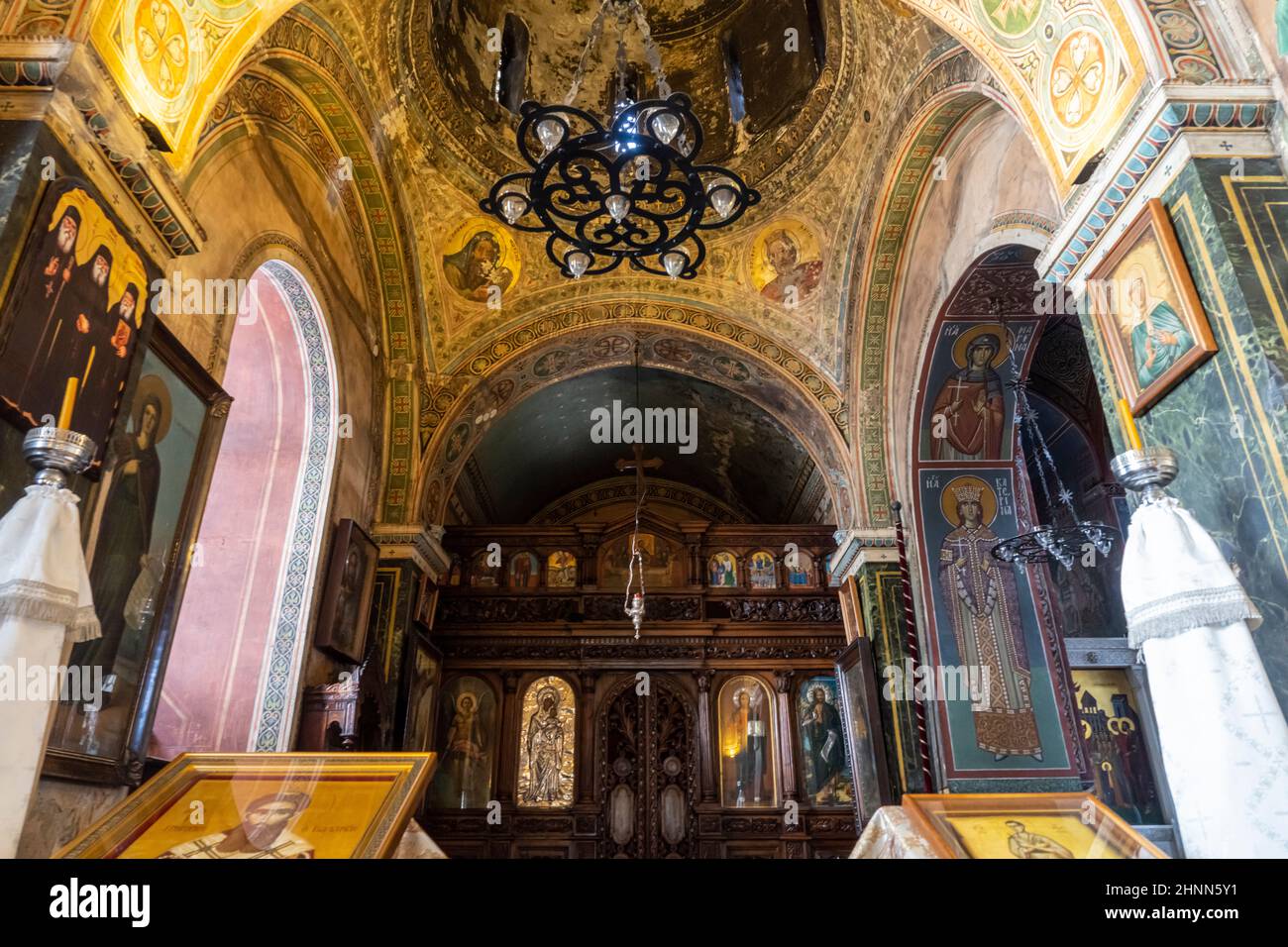 Church panaghia kapnikarea athens hi-res stock photography and images ...