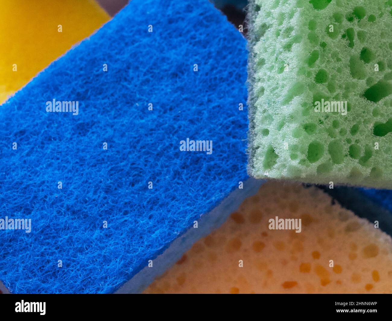 Synthetic dish washing sponge hi-res stock photography and images - Alamy