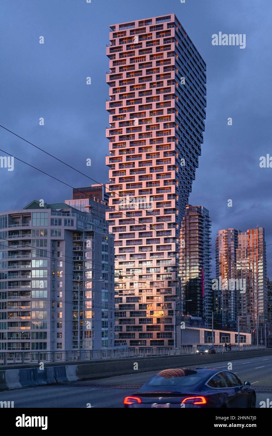 High rise condo tower with a twist, Vancouver House by Bjarke Ingels ...