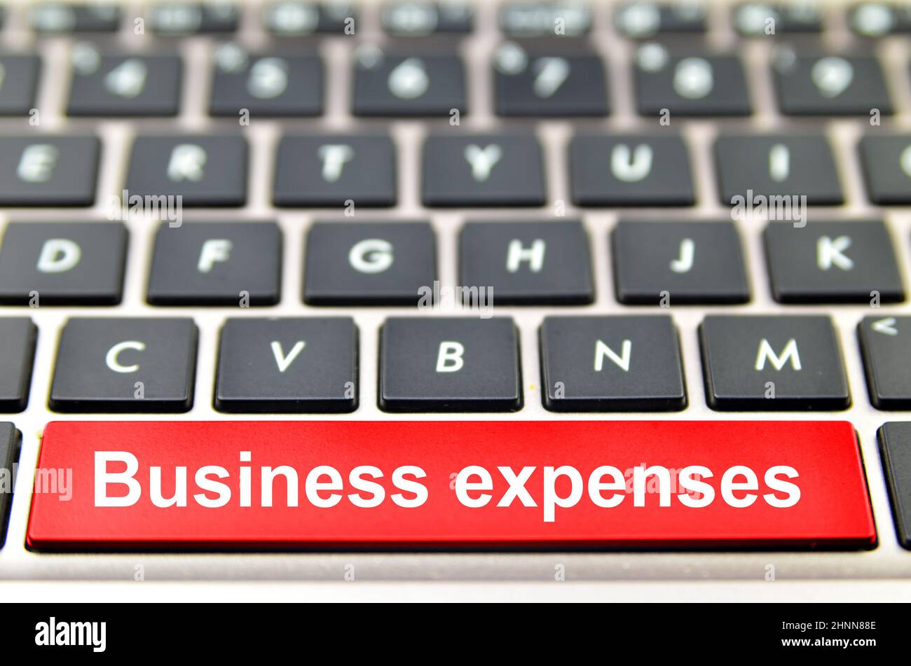 Business expenses word on computer keyboard, 3D rendering Stock Photo ...