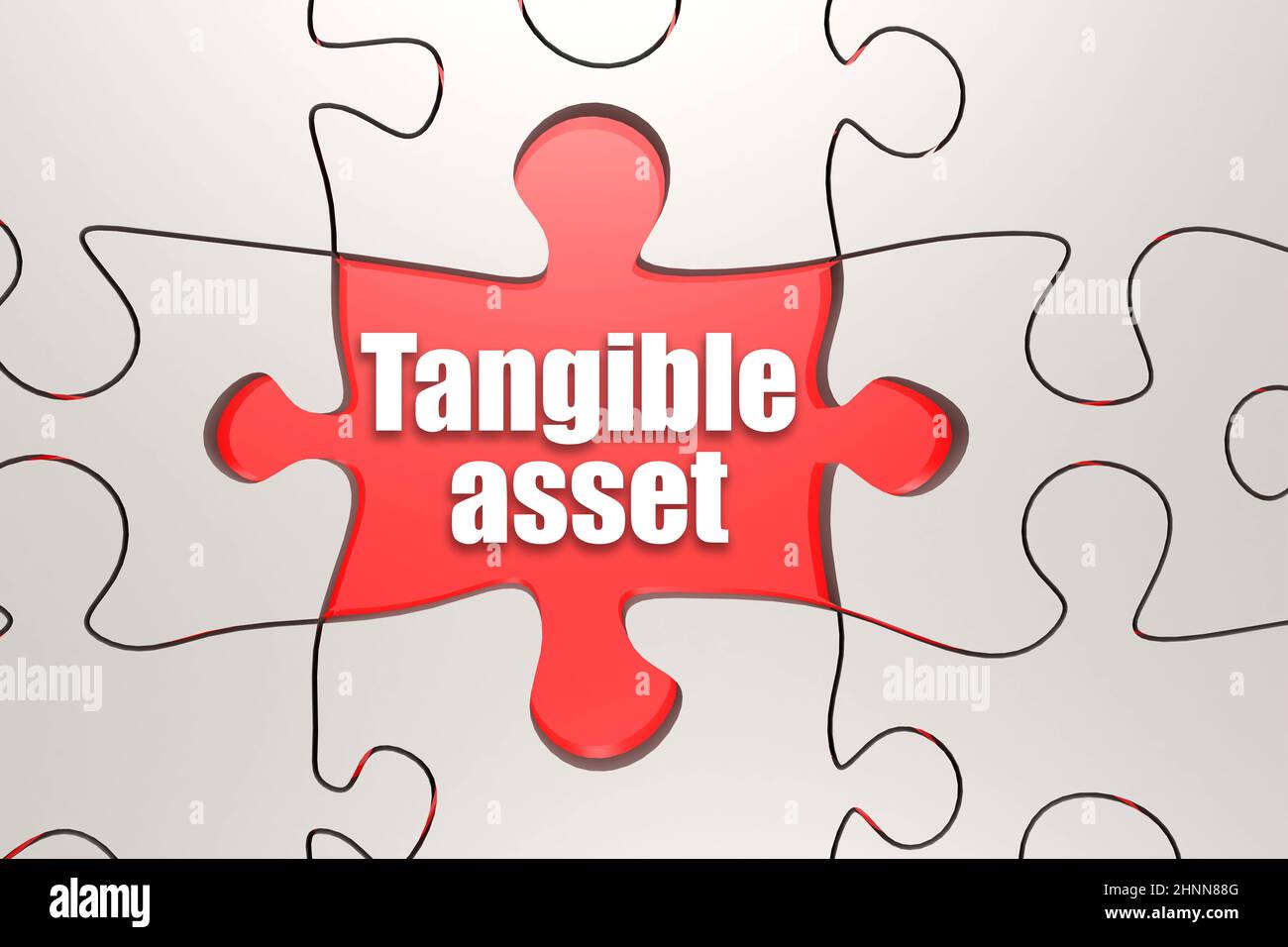 Tangible asset word on jigsaw puzzle, 3D rendering Stock Photo - Alamy
