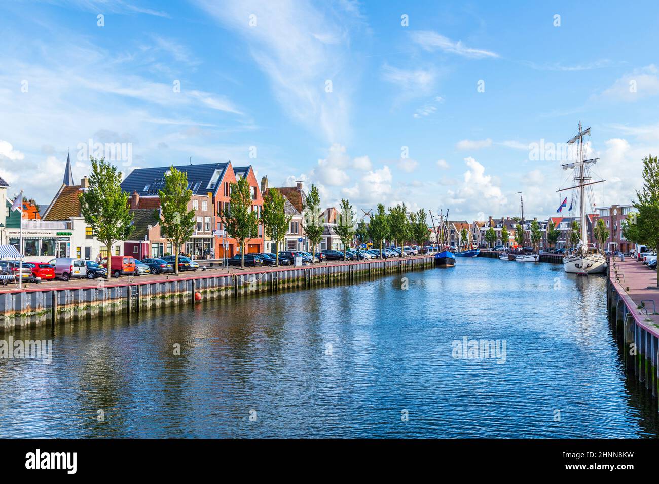 bridge in Harlingen Stock Photo - Alamy