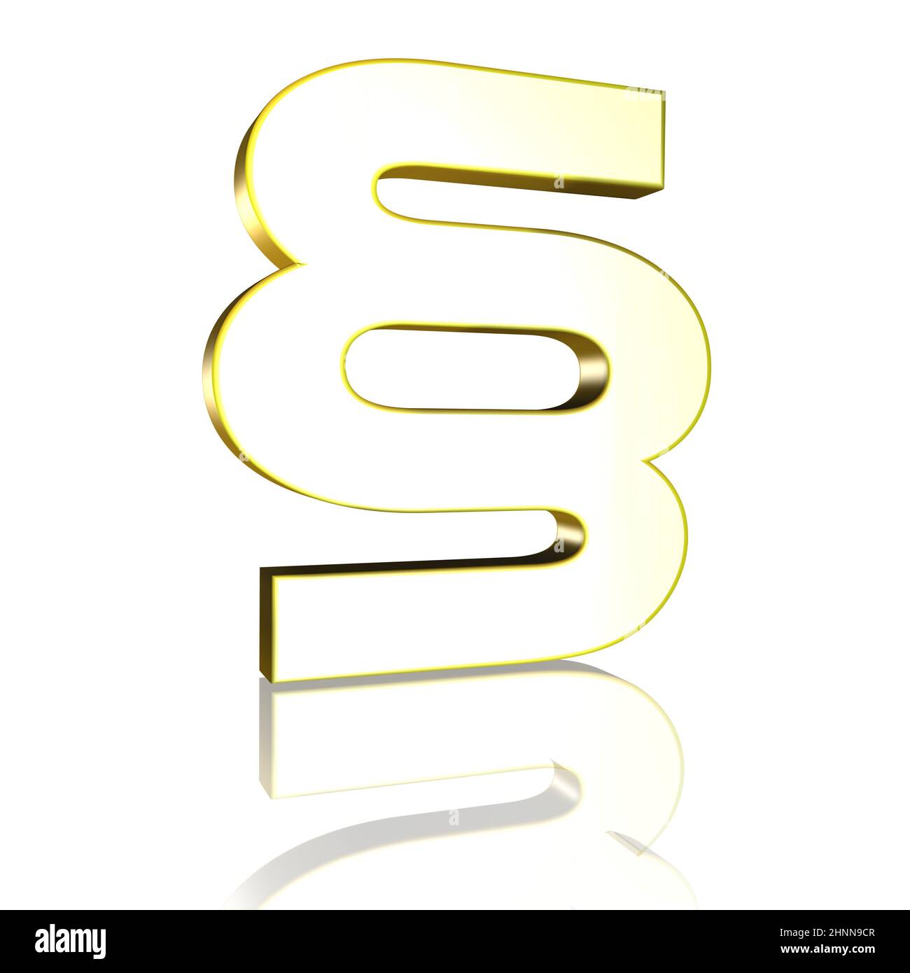 Paragraph sign as a symbol in yellow, gold on a white background as a ...